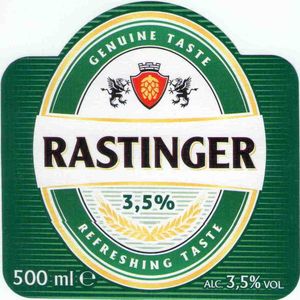 Drink Label: ASx-Rastinger (Pivovar Nymburk, Czech RepublicCol:CZ-BEER ...