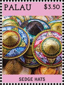 Stamp: Sedge hats (Palau(Sites and Scenes of Thailand) Mi:PW 3342