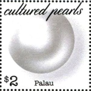 Stamp: Cultured pearl (Palau(Cultured pearls) Mi:PW 3354,Yt:PW 2916