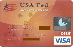 Bank Card: USA Fed (USA Fed, United States of AmericaCol:US-VI-0525
