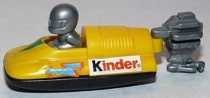 Meal Toy: Yellow speed boat : Kinder (Kinder Surprise, Worldwide(Kinder ...