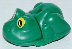 Meal Toy: Green frog (Kinder Surprise, Worldwide(Kinder - Frog) Col:K95-62