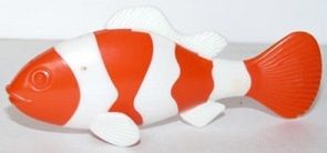 Meal Toy: White and Red fish (Kinder Surprise, Europe(Kinder - Fish ...
