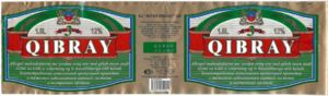 Drink Label: Qibray (Inter-Rohat, UzbekistanCol:UZ-BEER-000003