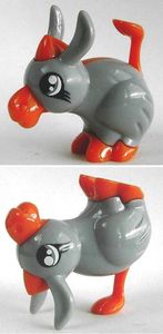 Meal Toy: Donkey/Chicken (Kinder Surprise, Worldwide) (Kinder - Natoons ...
