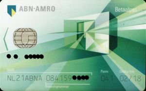 Bank Card: Betaalpas (ABN-AMRO Bank, NetherlandsCol:NL-MS-0022.01