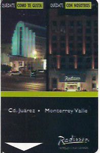 Tarjeta de hotel: Hotel Casa Grande Radisson Monterrey (Radisson ...