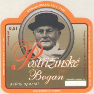 Drink Label: Kx4-Postřižinské pivo Bogan 14 (Pivovar Nymburk, Czech ...