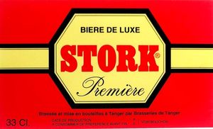 Drink Label: Stork Premiere (Société des Brasseries du Maroc ...