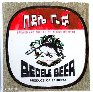 Etiqueta de bebida: Bedele Beer (Bedele Brewery, EtiopíaCol:ET-BEER-000041