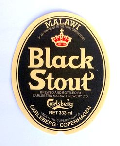 Drink Label: Carlsberg Black Stout (Carlsberg Malawi Brewery Ltd ...