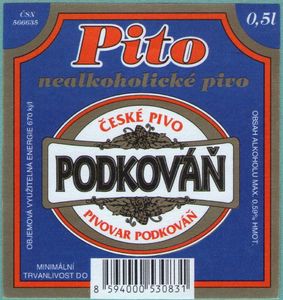 Drink Label: P1-Podkovan Pito (Pivovar Podkováň, Czech RepublicCol:CZ ...
