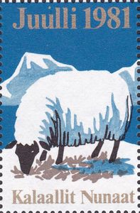 Stamp: Christmas 1981 (Cinderellas) (Greenland) Col:GL 1981-01/29