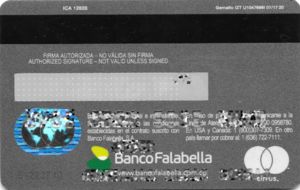 Bank Card: Banco Falabella Debit Card (Banco Falabella Colombia ...