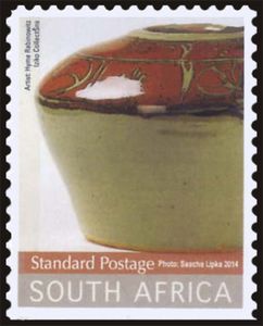 Stamp: Ceramic Pot by Hyme Rabinowitz (South Africa(Crafts) Mi:ZA 2358 ...