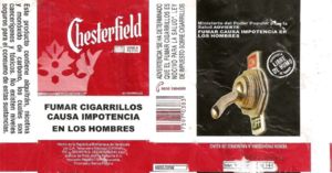 Cigarette Pack: Chesterfield Double Filtro (Venezuela(Chesterfield ...