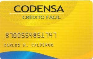 Bank Card: Crédito Fácil Codensa (Colpatria, Colombia) Col:CO-GM-0006.01