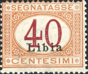 Stamp: Segnatasse (Libya, Italian Administration(Postage Due ...
