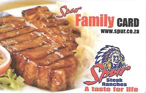 Gift Card: Steak (Spur Steak Ranches, South Africa(Spur Steak Ranches ...