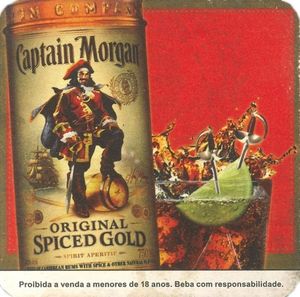 Beer Coaster: Captain Morgan (Diageo USVI, Virgin Islands, U.S ...
