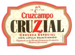 Drink Label: Cruzcampo (Heineken España S.A., Spain(Cruzial) Col:ES ...