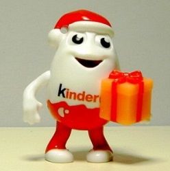 Meal Toy: Eggman with present (Kinder Surprise, Worldwide(Kinder ...