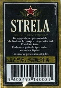 Etikete pića: Strela Preta (Ceris Sociedad Caboverdiana de Cerveja ...