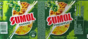 Drink Label: Sumol Pineapple (Sumol+Compal, PortugalCol:PT-SODA-000068