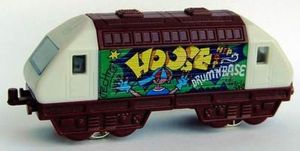 Nahrungsmittel Spielzeug: Graffiti-Lok (Driver's cab grey) (Kinder ...