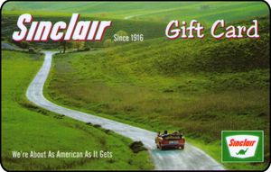 Gift Card: Car (Sinclair, United States of America(Sinclair Gas ...