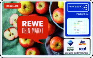 Functional Card: REWE Dein Markt (Payback, Germany, Federal Republic ...