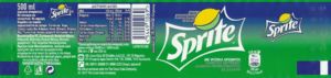 Etiqueta de bebida: Sprite (Coca-Cola 3E Greece ABEE, GreciaCol:GR-SODA ...
