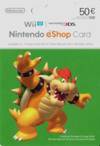 Gift Card: Nintendo eShop Card (Nintendo, Spain(Nintendo) Col:ES-NIN-003a