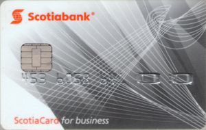Bank Card: ScotiaCard for business (Scotiabank, Canada) Col:CA-PL-0018