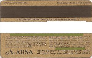 Bank Card: A Absa (Absa, South AfricaCol:ZA-MC-0009