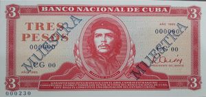 Banknote: 3 Pesos (Cuba(1978-2022 Collector Series) Wor:P-CS19c
