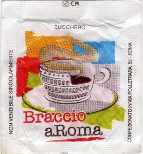Sugar Packet: Braccio a Roma (Italy(Drawings) Col:ITA-SP-0090(04/04)