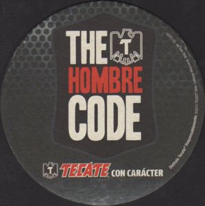 Beer Coaster: Tecate (Cervecería Cuauhtémoc Moctezuma, Mexico(Tecate ...