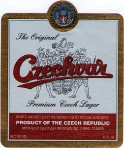 Drink Label: AH117I-Czechvar Premium Czech Lager (Budweiser Budvar, N.C ...