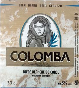 Drink Label: Colomba Biere Blanche de Corse (Brasserie Pietra ...