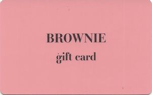 Gift Card: Tarjeta Regalo (Brownie, Spain(Brownie) Col:ES-BRO-001 💳
