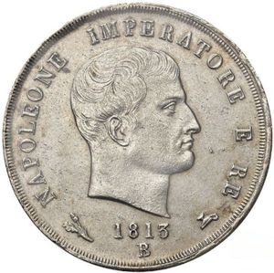 Coin: 5 Lire (B. Small letters) (Italian States) (Kingdom of Italy ...