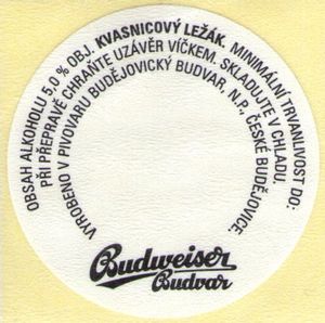 Drink Label: Hx02-Budweiser Budvar kvasnicový ležák (Budweiser Budvar ...