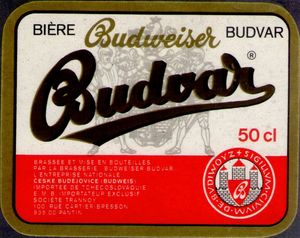 Drink Label: FH21-Budvar (Budweiser Budvar, N.C., Czech RepublicCol:CZ ...