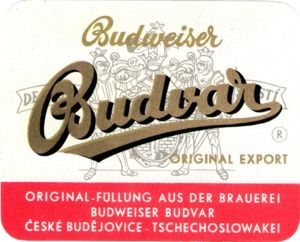 Drink Label: NH17I-Budweiser Budvar Original Export (Budweiser Budvar ...