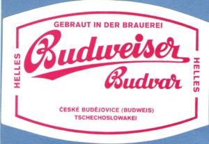 Drink Label: NH30-Budweiser Budvar 12 (Budweiser Budvar, N.C., Czech ...