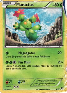 Tarjeta de juego: Maractus (Pokémon TCG(McDonald's Promos 2011) Col:PKM ...