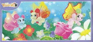 Meal Toy: Yellow butterfly (Kinder Surprise, Europe(Kinder - Youmitik ...