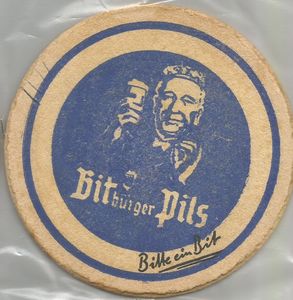 Beer Coaster: Bitburger (Bitburger Brauerei, Germany, Federal ...