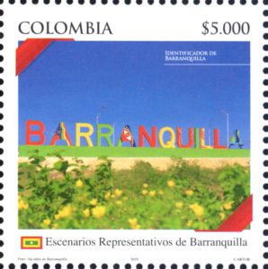 Stamp: Identifier of Barranquilla (Colombia(Representative Scenarios of ...